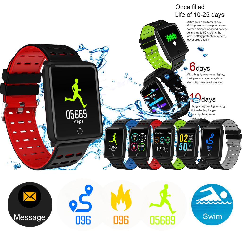 Smart Watch Heart Rate Monitor Bracelet Wristband for iOS Android-buy ...