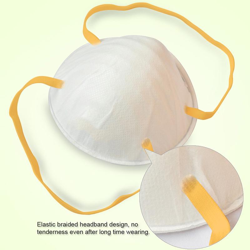 Buy Disposable Masks Mouth Mask 3-Ply Anti-Dust KN95 Nonwoven Elastic ...