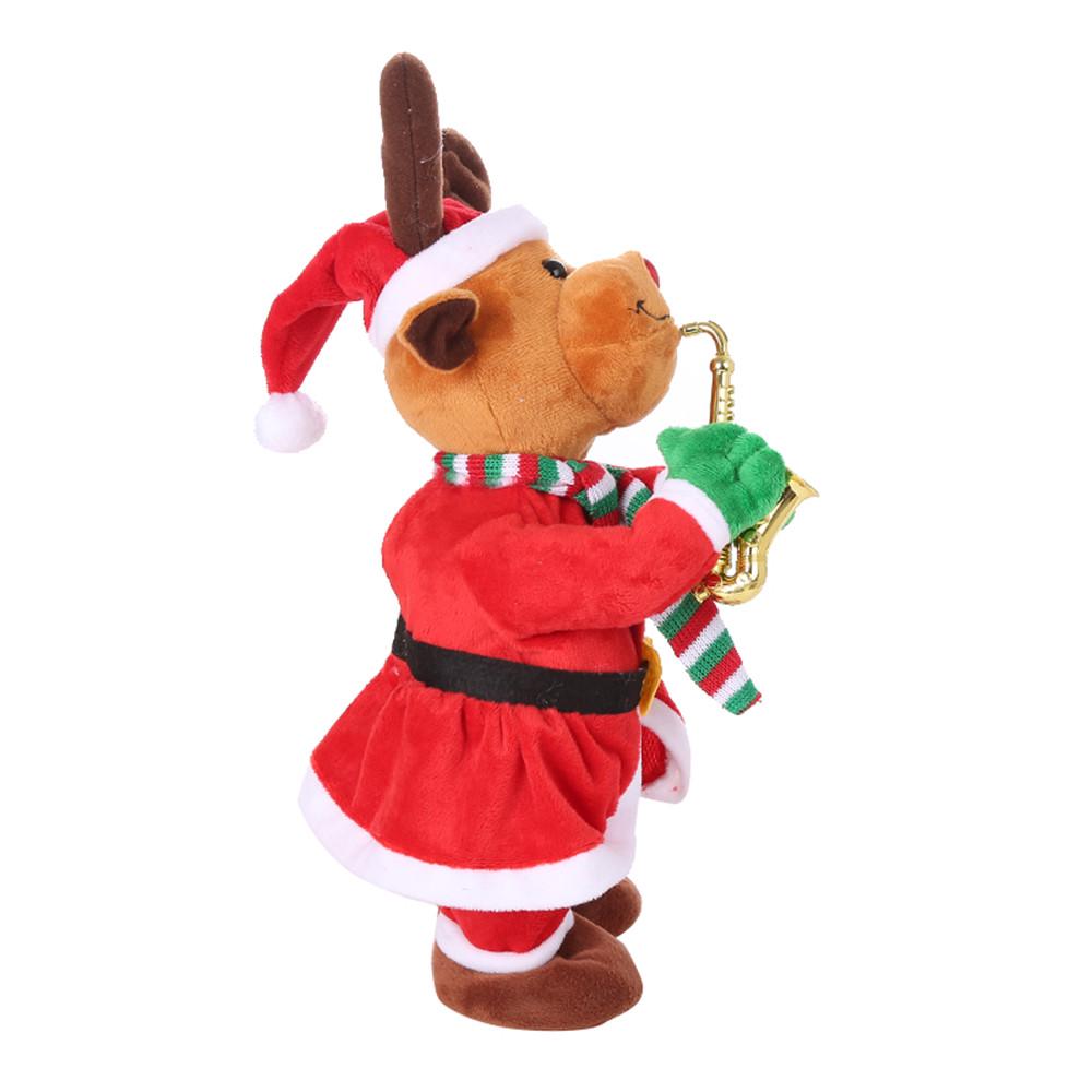 Buy Christmas Electric Dancing Singing Reindeer Animated Plush Stuffed ...