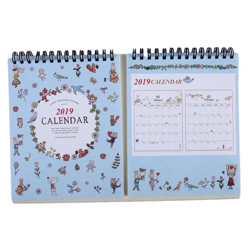 Buy Creative Small Fresh Joy Party Calendar Double Calendar at ...