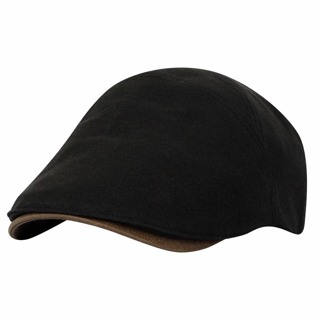 Buy WITHMOONS Newsboy Hat Faux Leather Brim Adjustable Flat Cap SL31274 ...