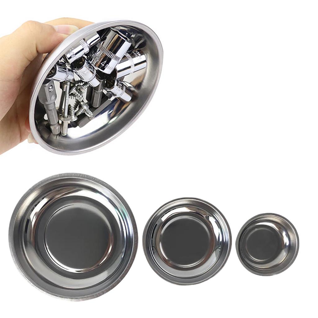 Buy Magnet Trays Round Magnetic Trays Tools Parts Tray Holder Magnetic ...