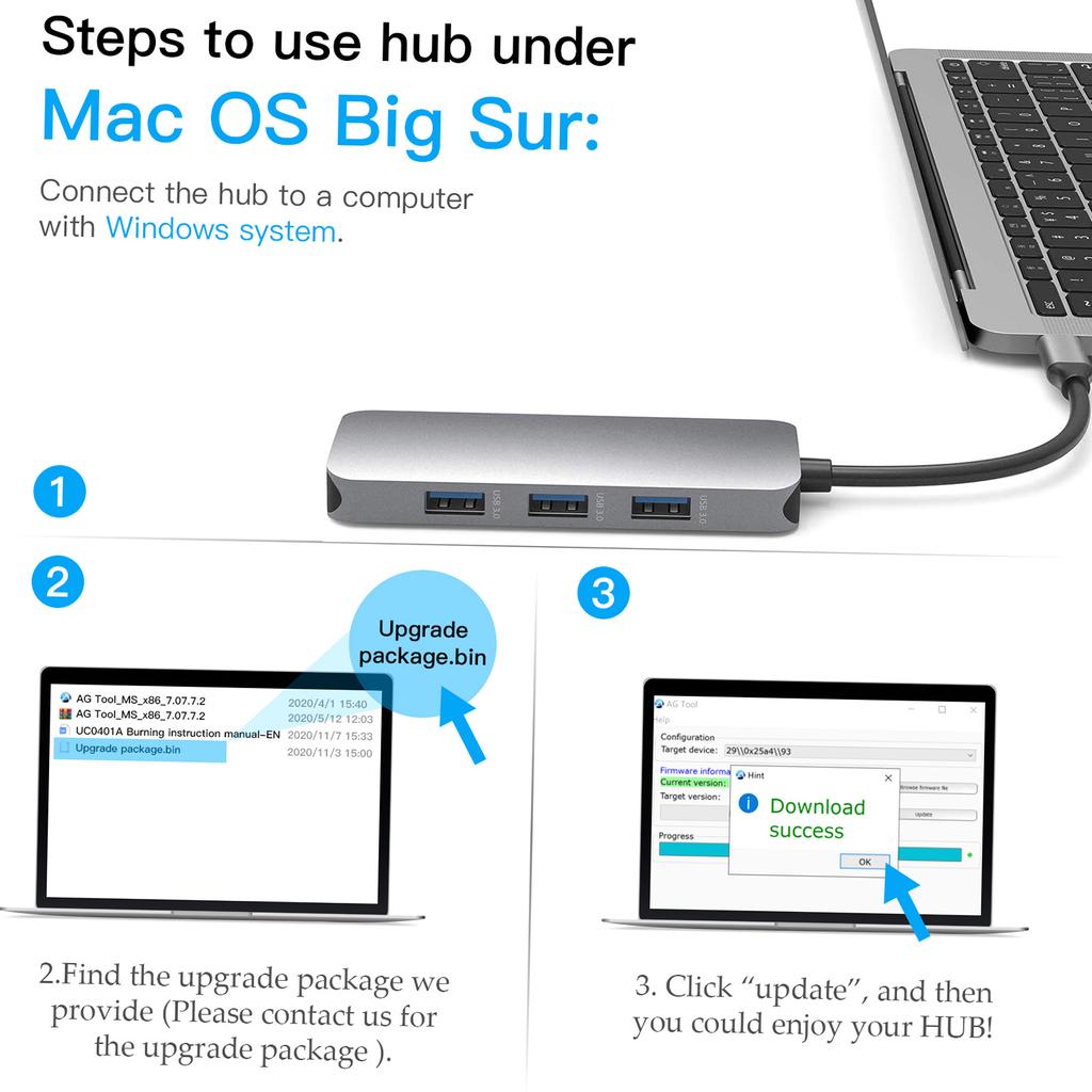 Buy 7-In-1 Multifunction Usb-C Hub With Power Delivery 4k Hd Output ...