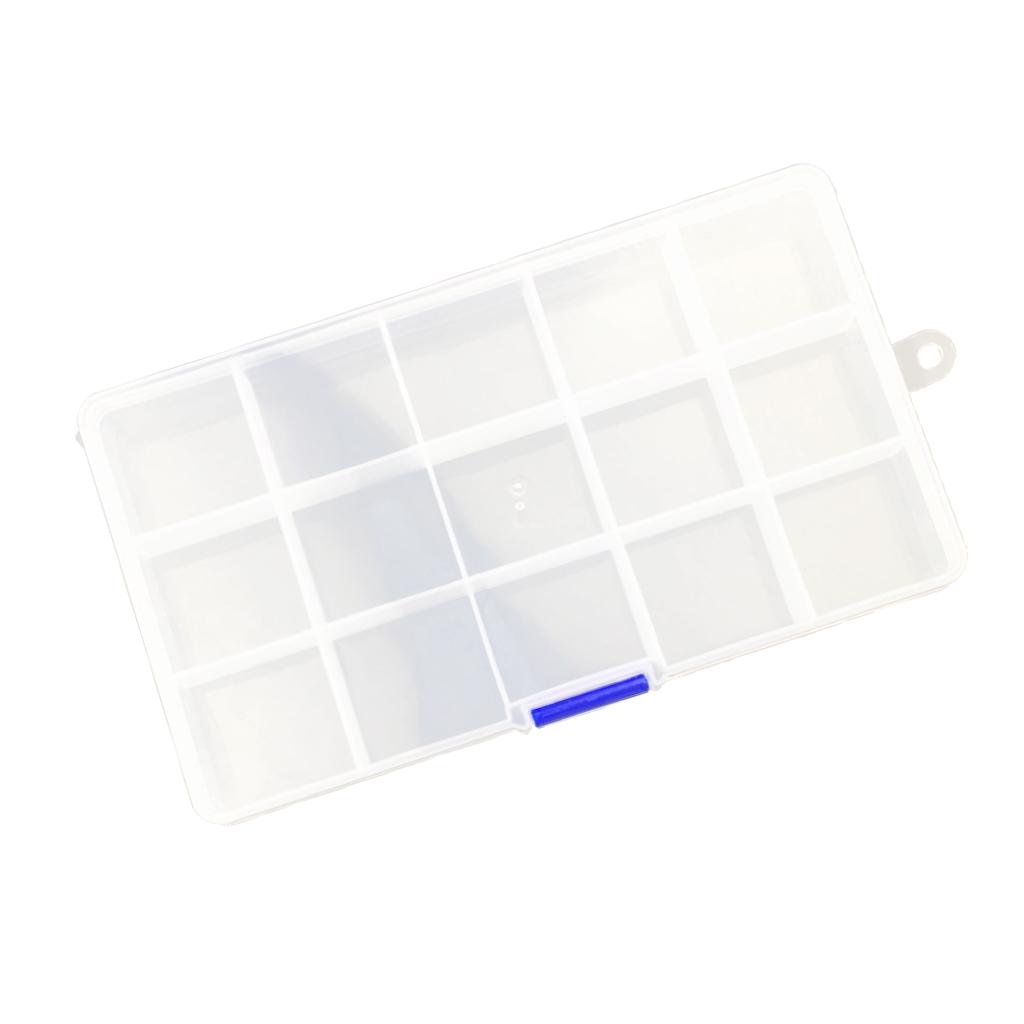 Buy 15 Value Plastic Transparent Electronic Component Boxes Assortment ...