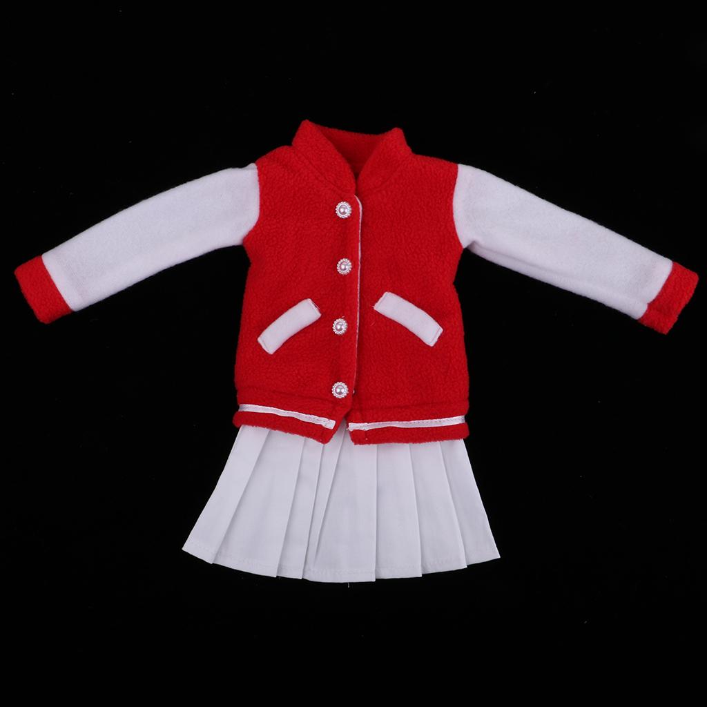 Buy 1/3 Sweet Girl Doll Baseball Uniform with Dress for BJD Changing ...