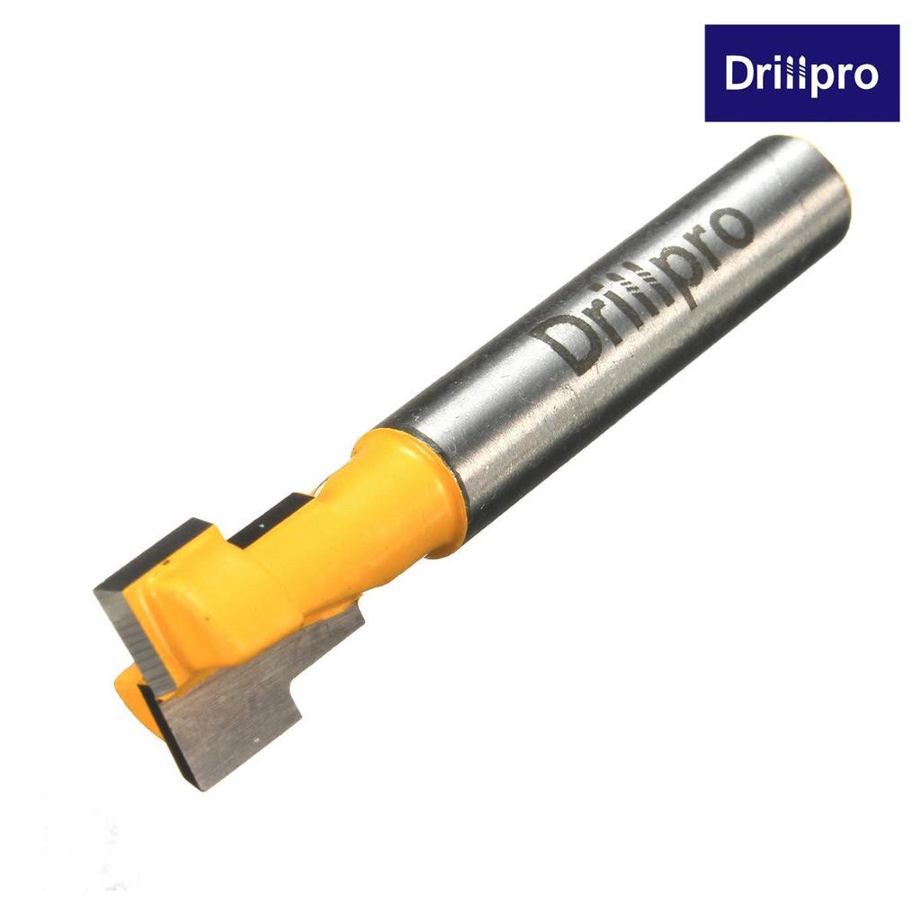 Drillpro 1/4" Shank T-Slot Architectural Molding Router Bit Milling ...