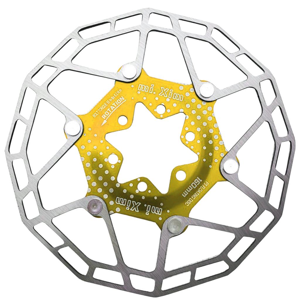 Buy Lightweight Aluminium Alloy Floating Disc Rotor 160mm for MTB ...