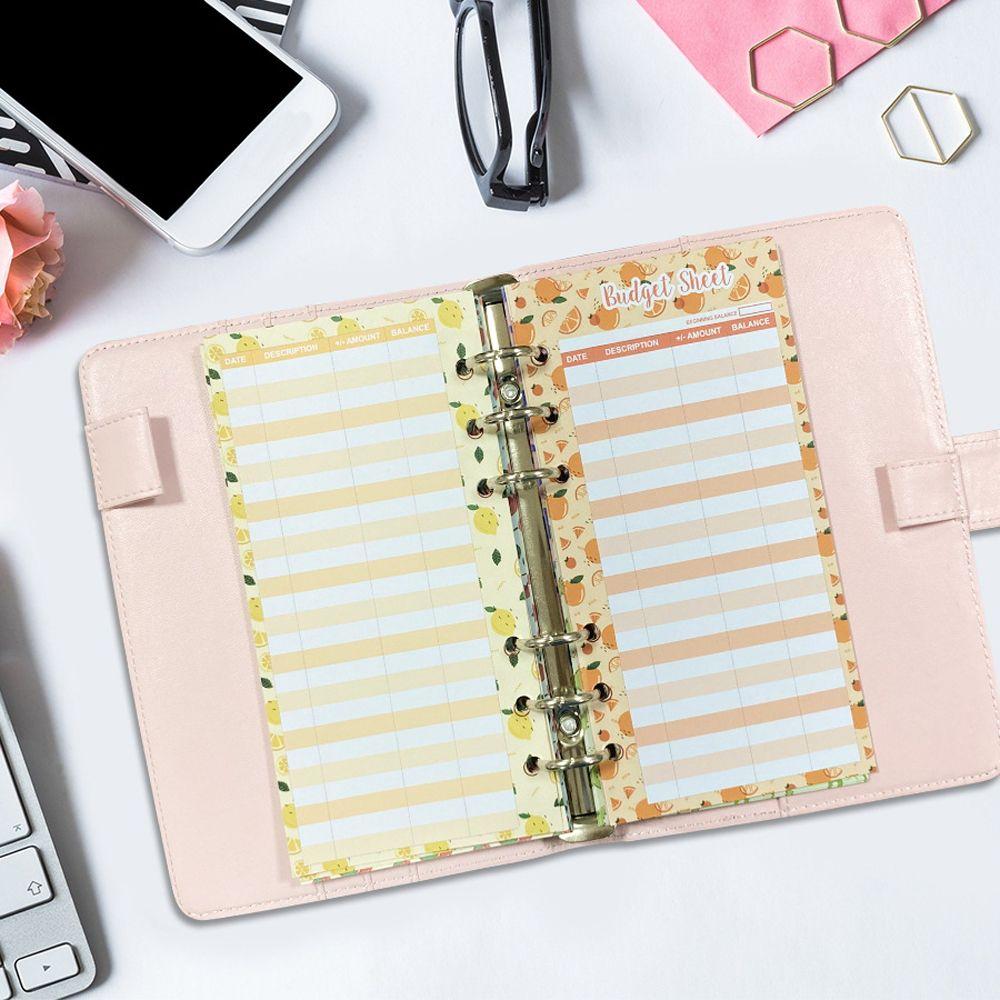 Buy Paper Refill Cash Wallets Ledger Book Expense Tracker Budget Sheets ...
