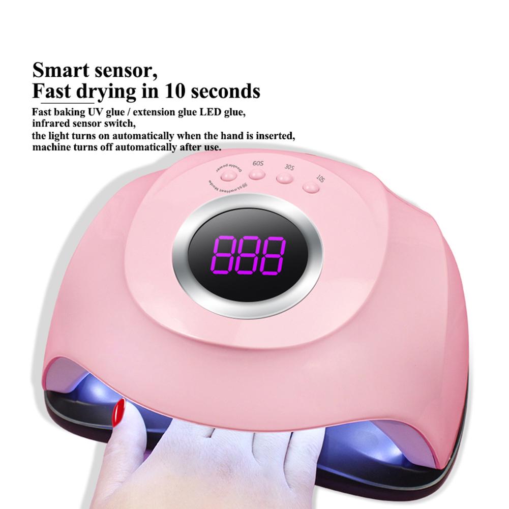 Buy 180W UV LED Lamp Nail Dryer Fast Curing Polish Light Manicure ...