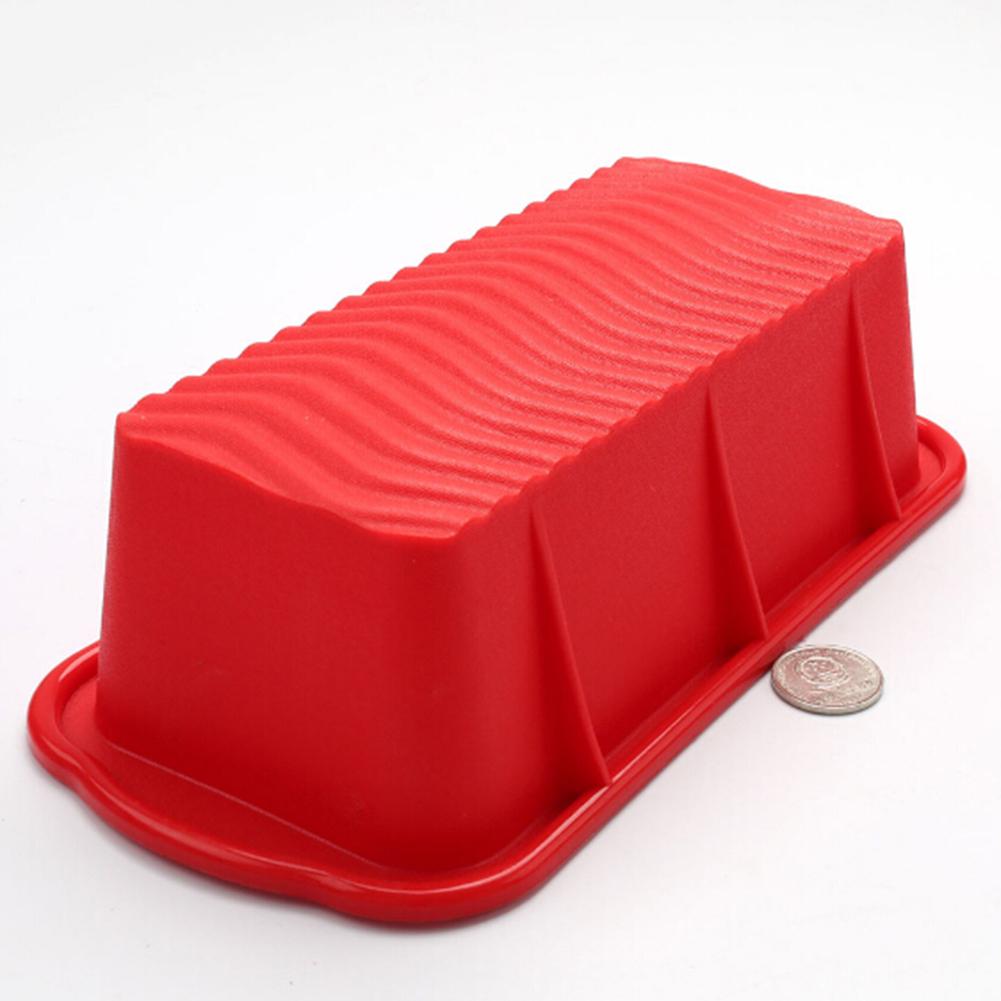 Kjøp New DIY Rectangle Shaped Fondant Silicone Cake Bread Decorating ...