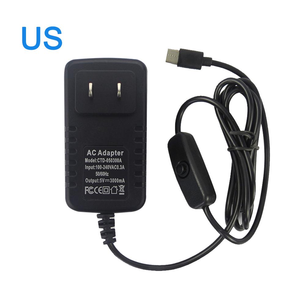 Buy 5V3A Power Adapter Type-C USB Power Charger with Switching for ...