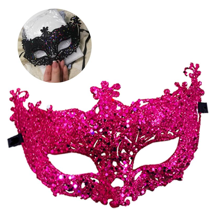 Buy Unisex Gentleman Halloween Eye Mask Party Christmas Prom Mask ...