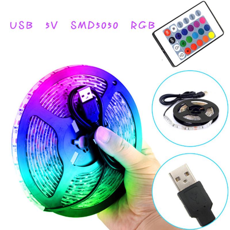 Satın alın USB 5V Waterproof 7 Colors Change String Light with Remote ...
