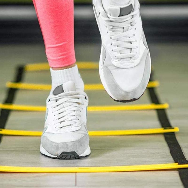 Cheap Agility Speed Ladder Stairs Nylon Straps Training Ladders Soccer ...