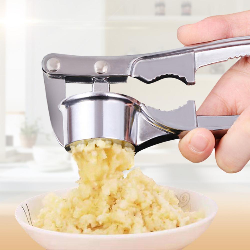 Garlic Press Garlic Masher Garlic Clip Multifunctional Stainless Steel ...