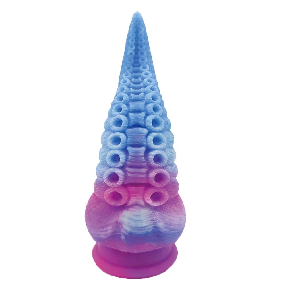 Buy Octopus Dildo For Anal Silicone Huge Butt Plug Tentacles Dildos With Suction Cup For Women