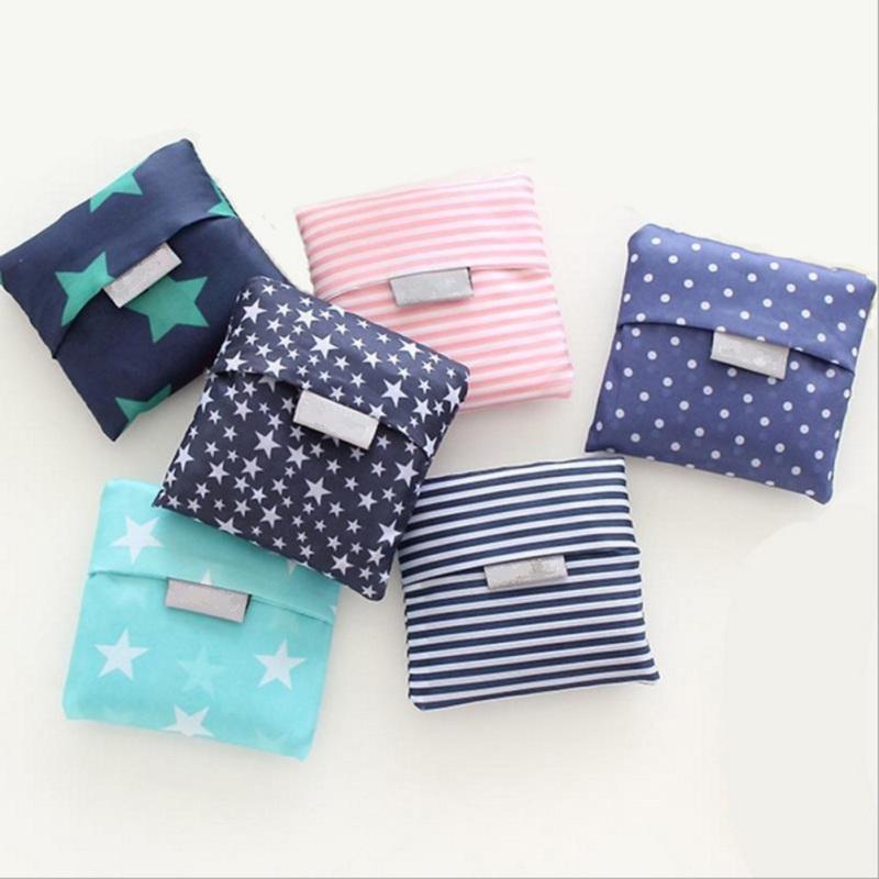 Buy Fashion Large Printing Foldable Shopping Bag Tote Folding Pouch ...