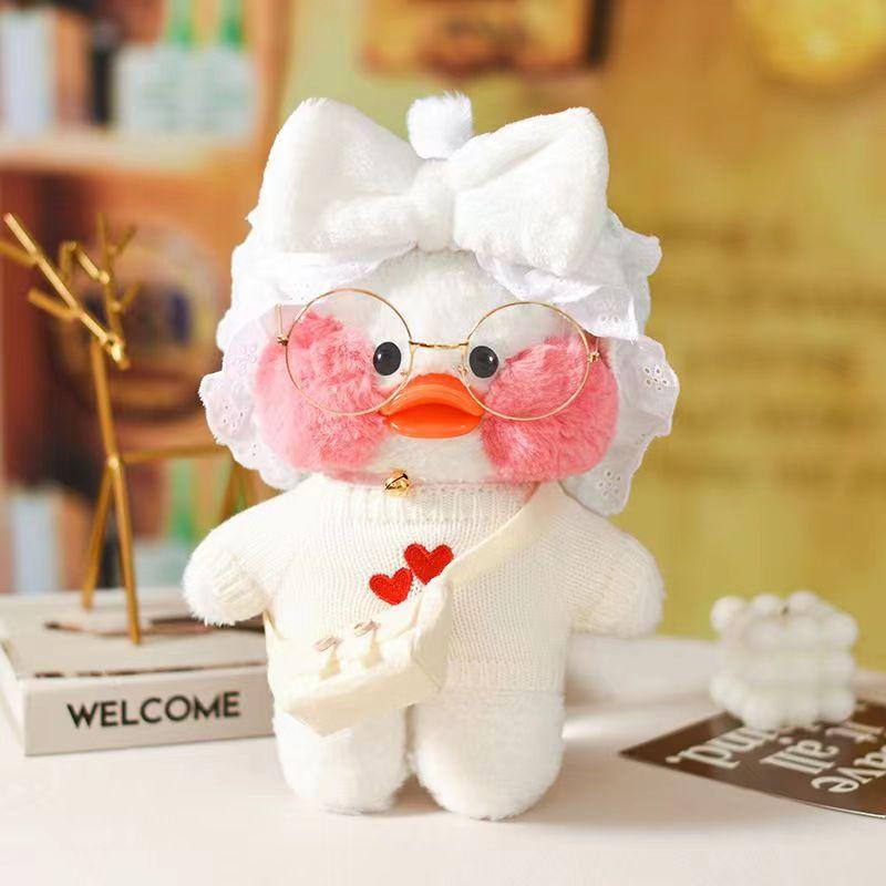 Cheap Lala Fanfan Net Red Little White Duck Plush Toy Cute Girl ...