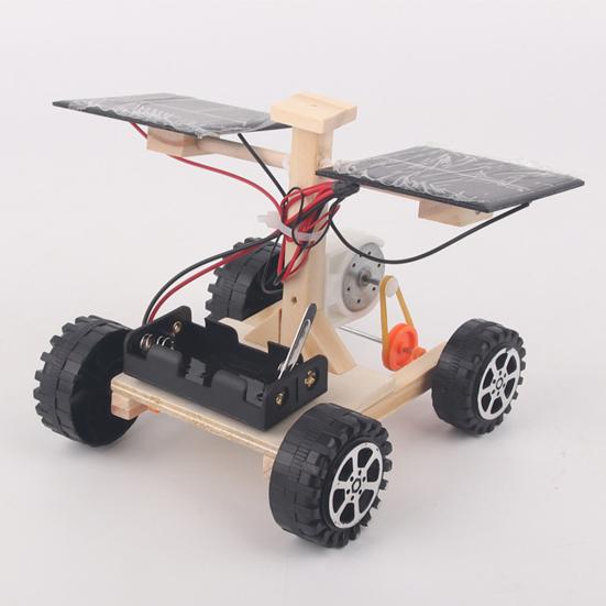 Buy Educational Wooden Solar Car Kit Realistic Eco-friendly Science ...