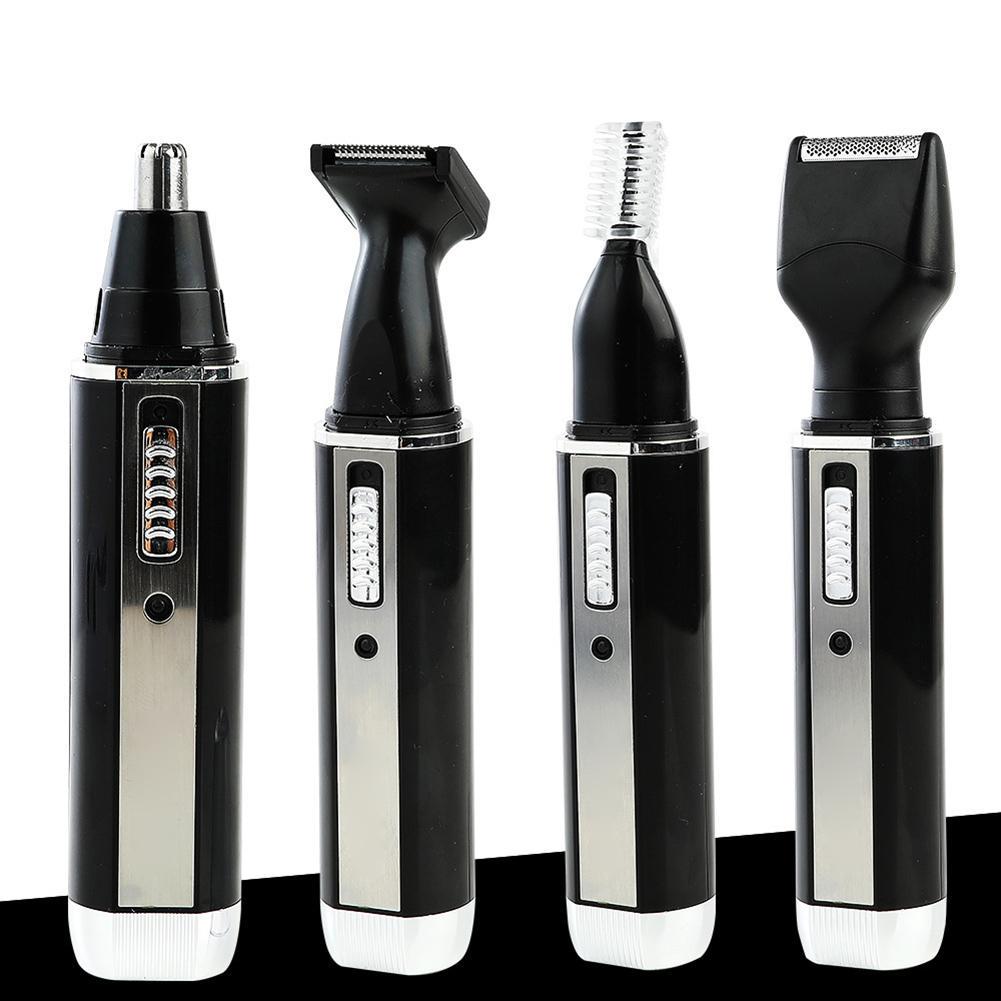 Buy 4 In 1 Electric Nose Hair Trimmer Rechargeable Eyebrow Beard ...