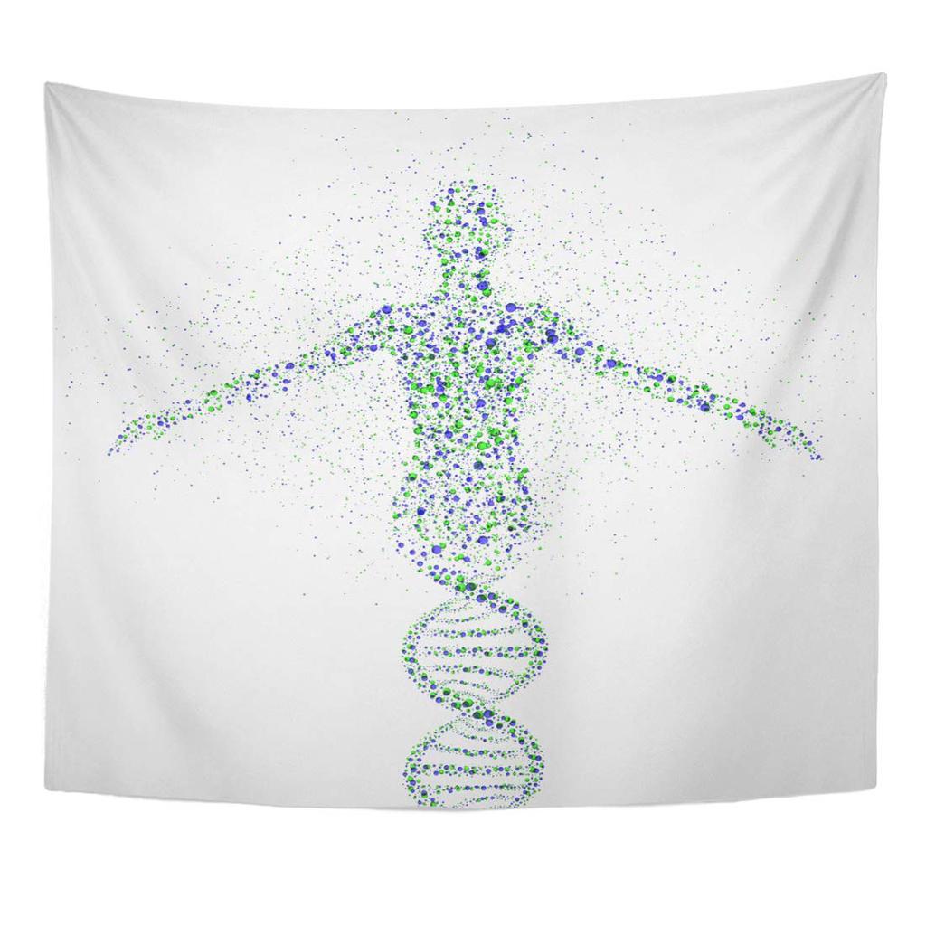 Buy Gene Human Abstract Model Woman DNA Molecule 10 Wall Tapestry ...