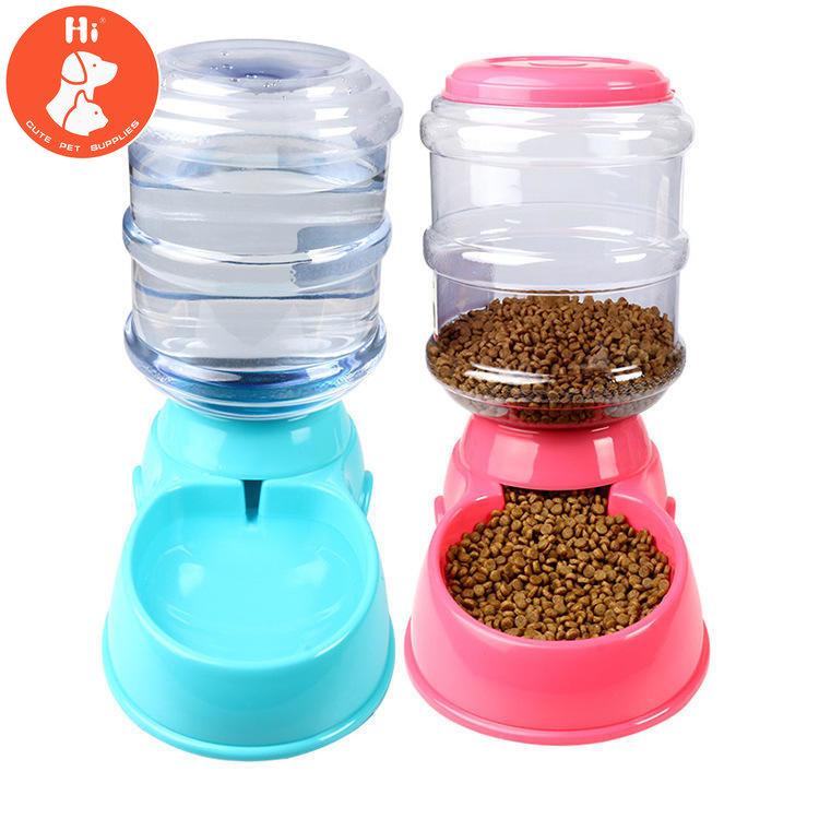 Hi 3.5L Convenient Dog Cat Automatic Water/Food Feeder Creative Pet Supplies: الشراء بأسعار ...