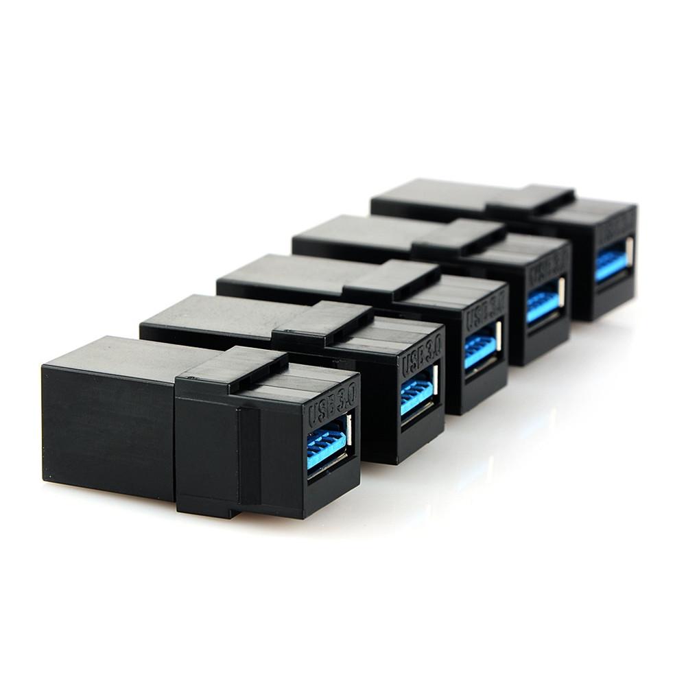 USB 3.0 Keystone Female To Female USB Connector USB Adapter USB 3.0 ...