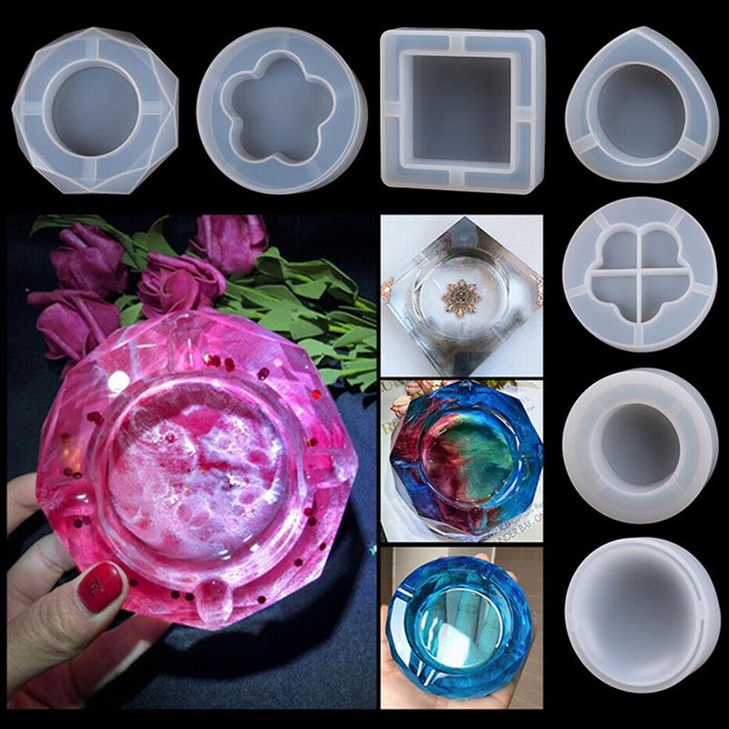 Buy PDTO Transparent Mold Crystal Resin Epoxy Mold Silicone Mold DIY ...