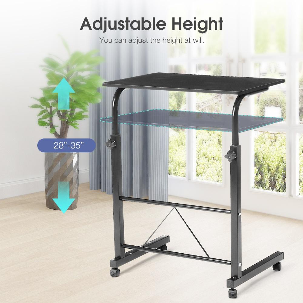 Buy Adjustable Notebook Laptop Coffee Table Desk Stand Mobile Lazy Home ...