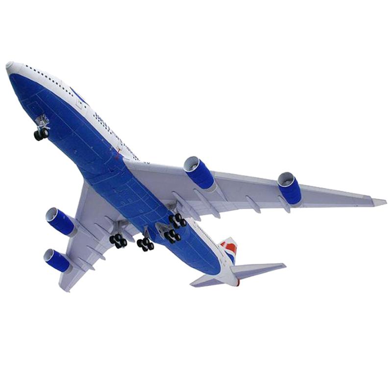 Buy Practical Funny Paper Model Boeing 747 Airliner Paper Craft at ...