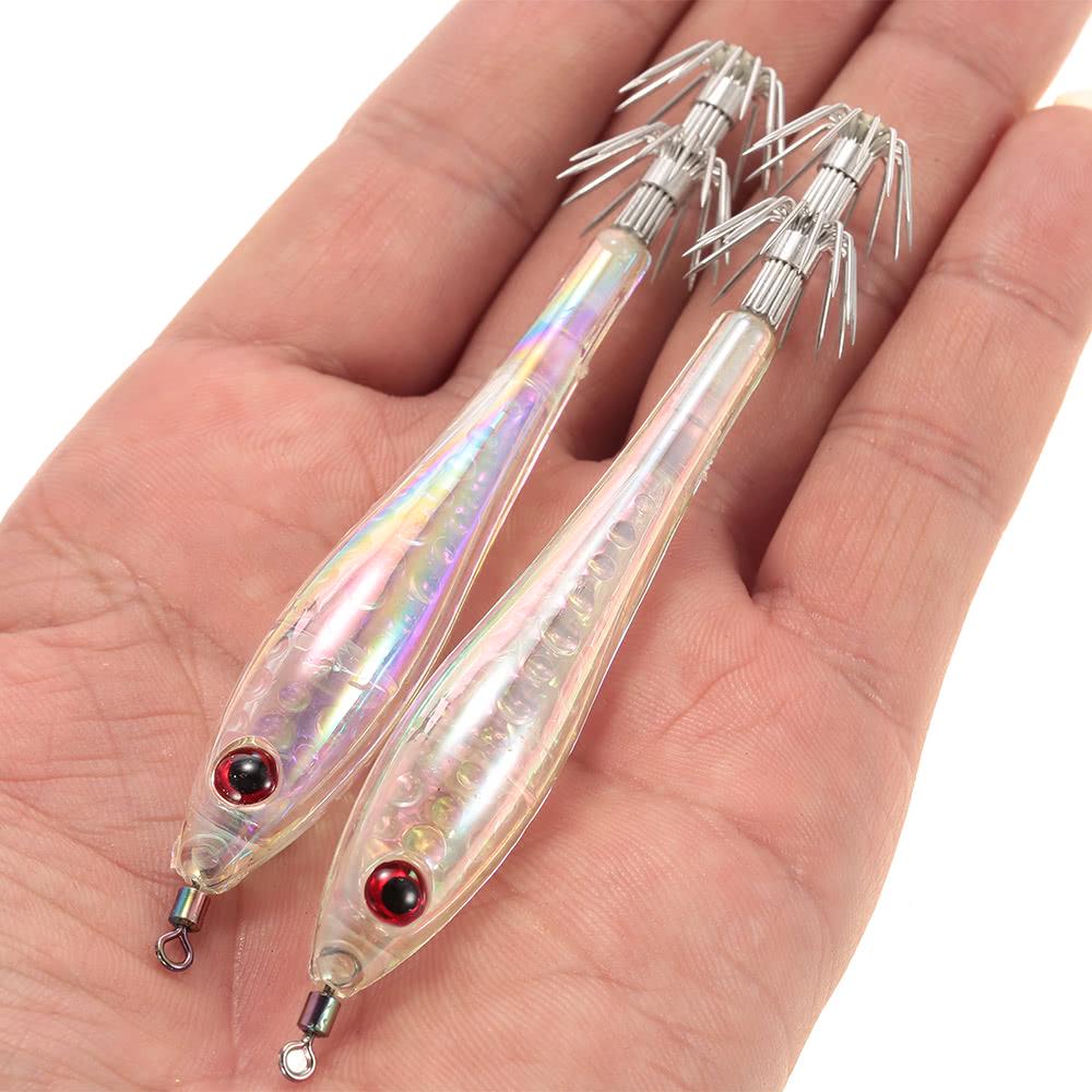 Buy Lures Catch Sea Fishing Squid Lures Hard Bait Shrimp Prawn Fishing ...