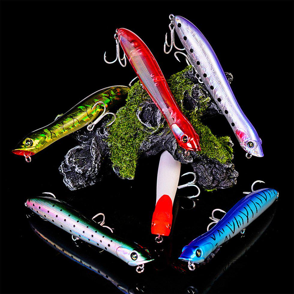 Buy Bou Artificial Bionic Bait Fishing Lure Plastic Hard Crank 12.5cm ...