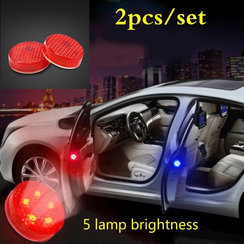 Cheap 2pcs 3/5LED Long Lasting Magnetic Anti-Collision Wireless LED ...