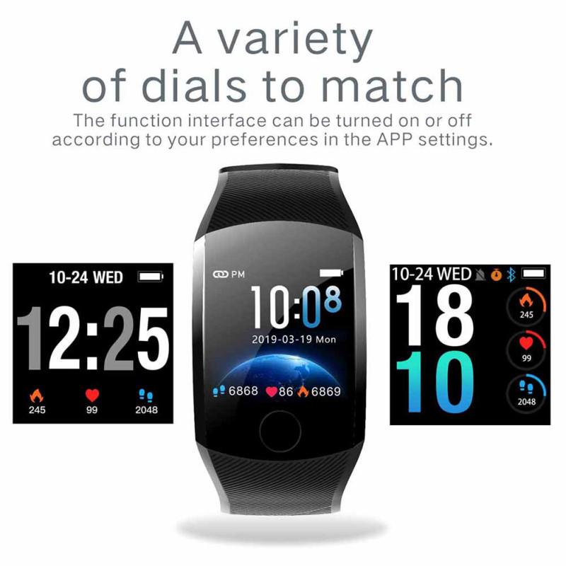 Buy Q11 Smart Watch Waterproof Fitness Bracelet Big Press Screen ...