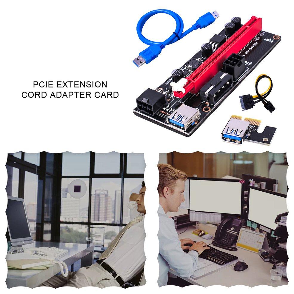 Buy KC Usb 3.0 PCIE Extension Cable Riser Ver 009S Express 16X Extender ...