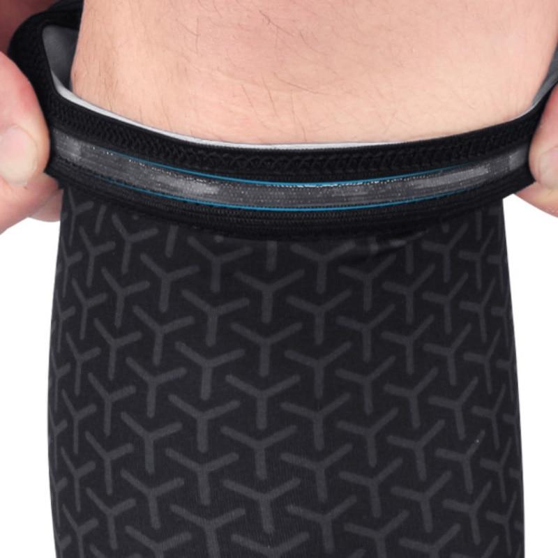 Buy 1pc Lower Leg Sleeve Cover Anti-slip Compression Knitted Protector ...