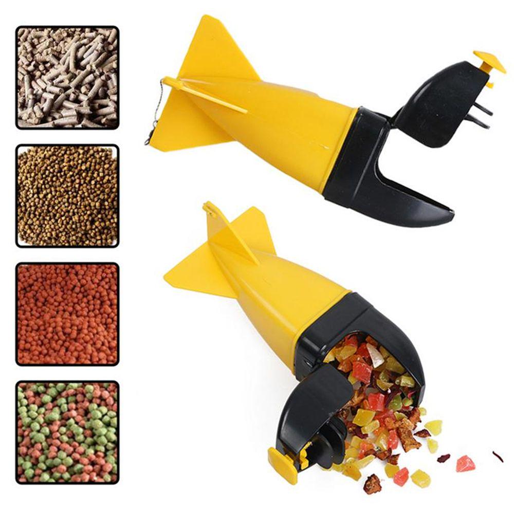 Buy Float Bait Food Holder Long Shot Carp Feeder Feeder Box Fishing ...