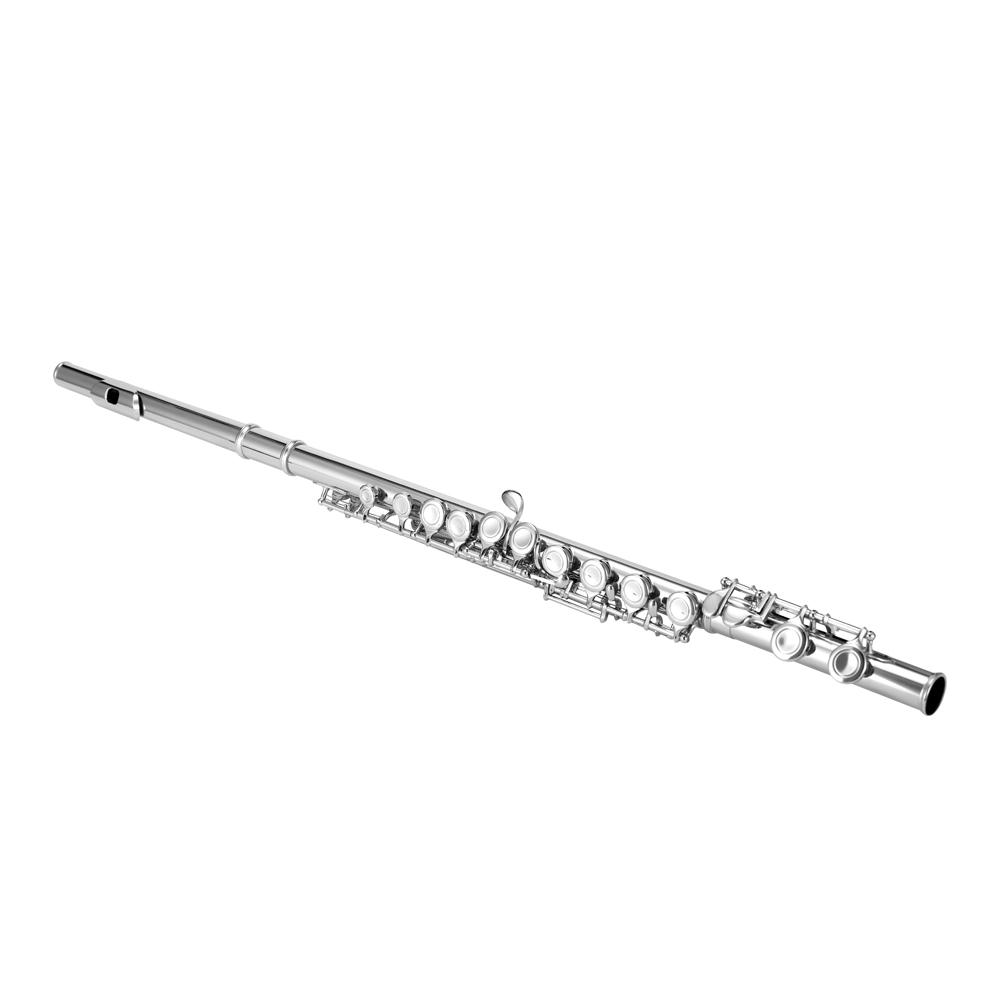 16 Holes C Key Flute Nickel Plating Flutes for Beginner Band ...