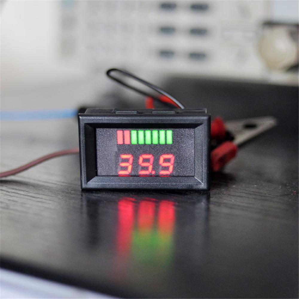 Buy 12V-60V Battery Capacity Voltmeter Indicator For Vehicles Voltage ...