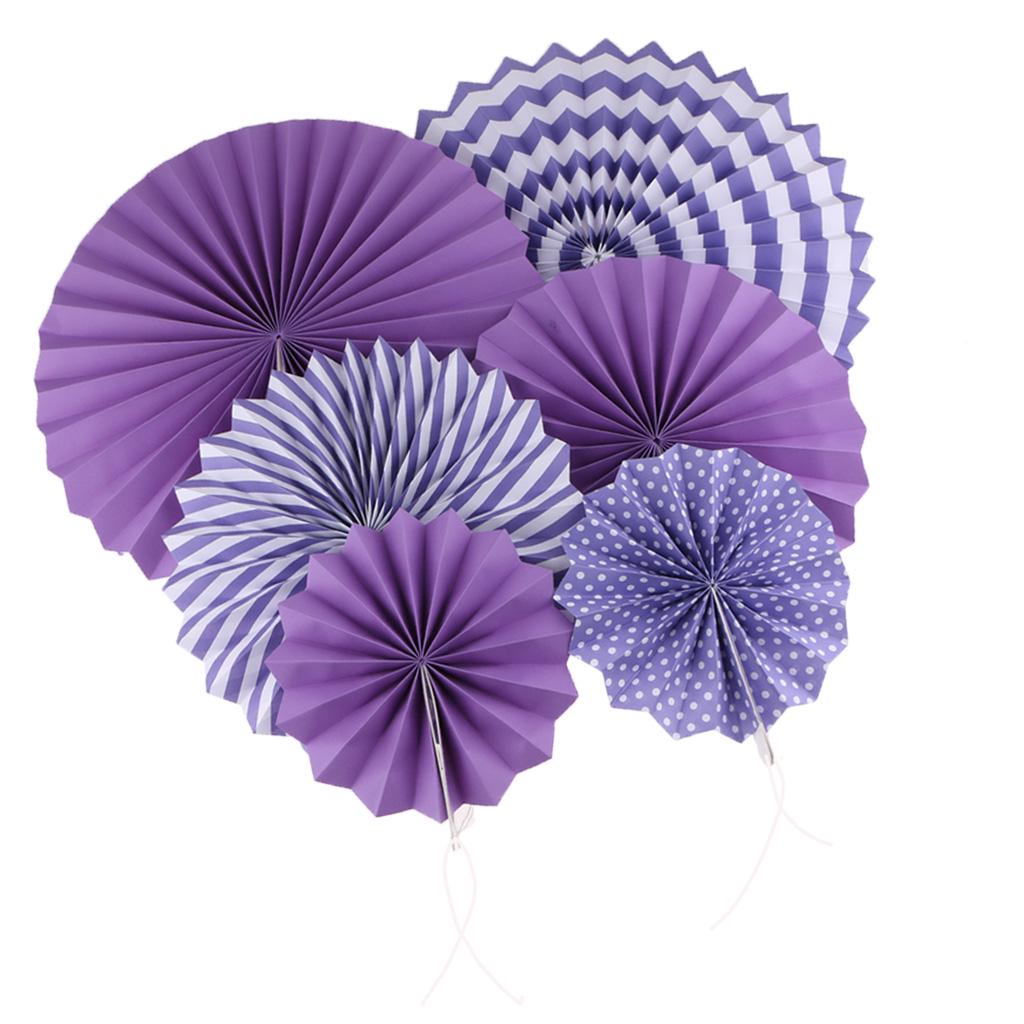 Buy Tissue Paper Fans Pom Poms Wedding Party Baby Lantern Home Room ...