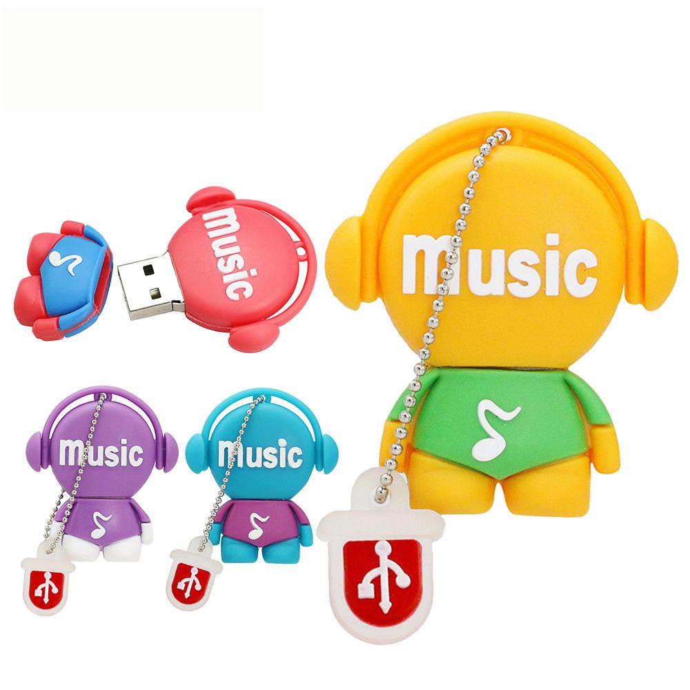 Buy Cartoon Music Toys USB Flash Drives 16GB 32GB 64GB 128GB 256GB USB ...