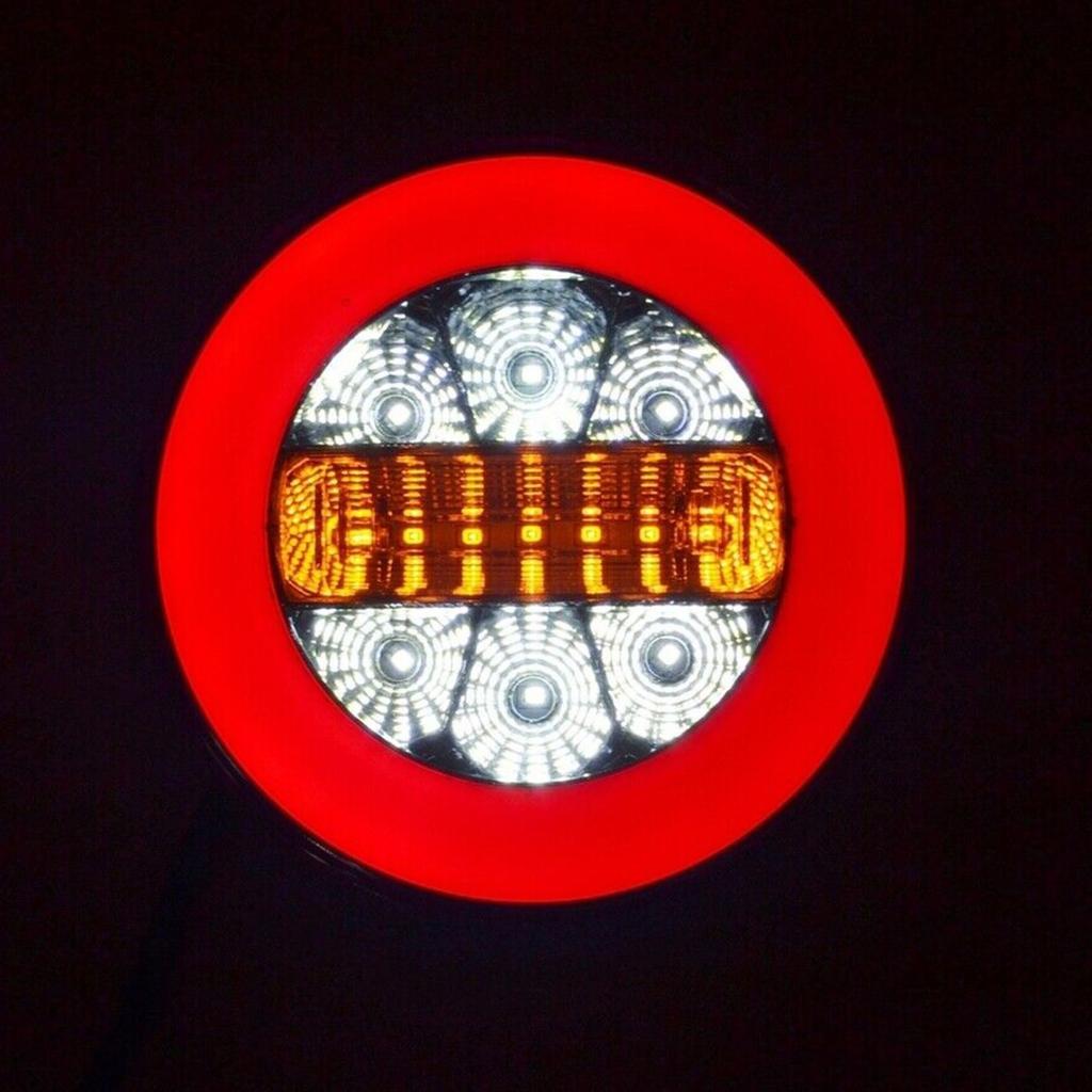 Cheap IDH 1x 12V/24V Rear Neon Glow LED Hamburger Tail Light Lamp ...