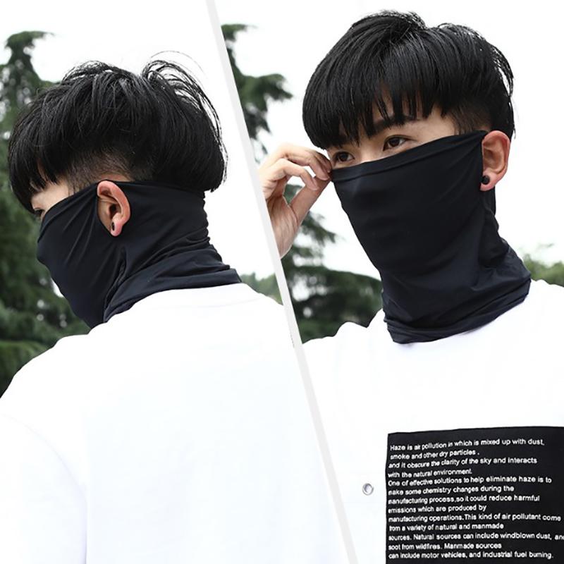 Buy Climbing Bandana Half Face Ice Absorb Sweat Breathable Neck Tube ...