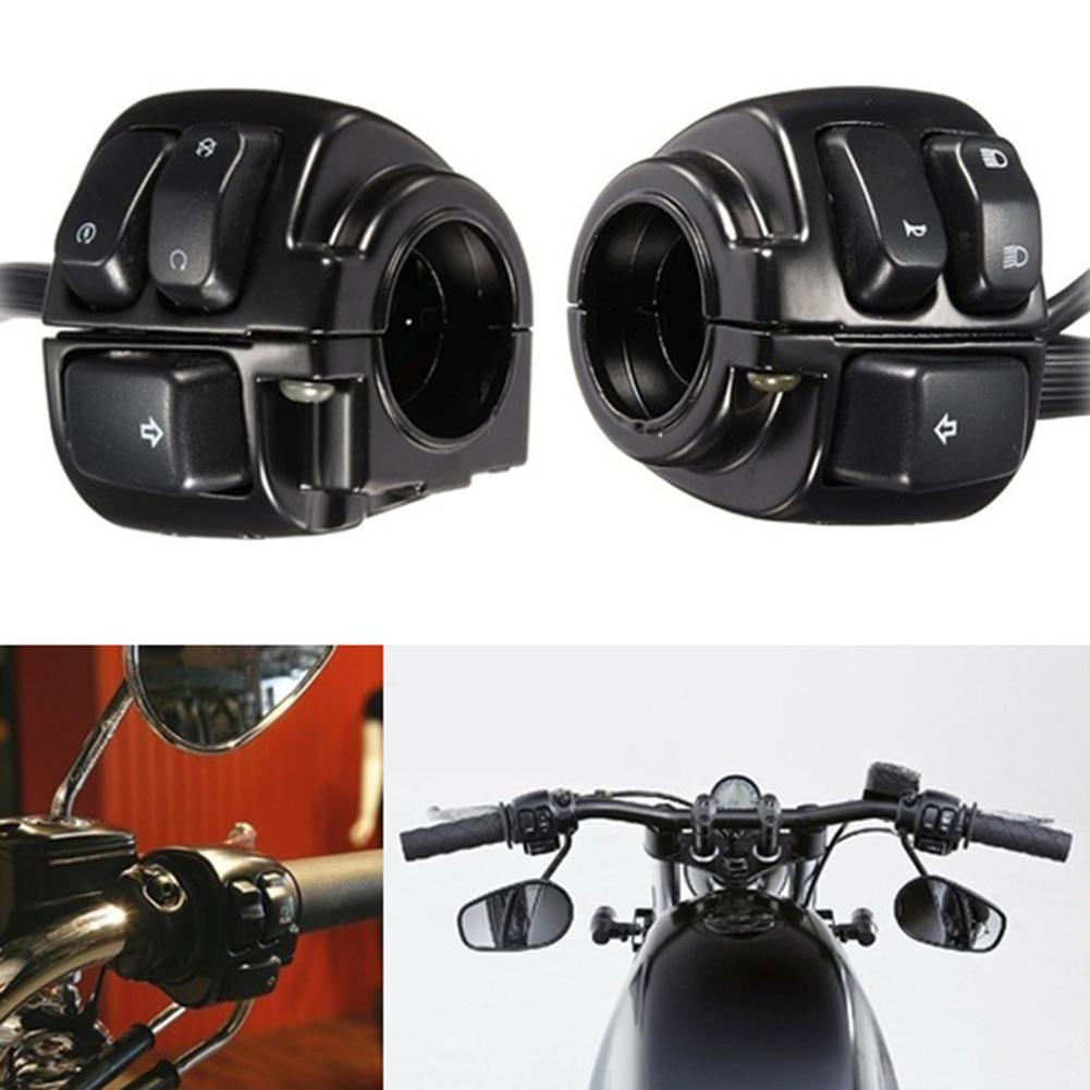 Motorcycle Switch H-Arley Motorcycle Handlebar Horn Light Turn Signal ...