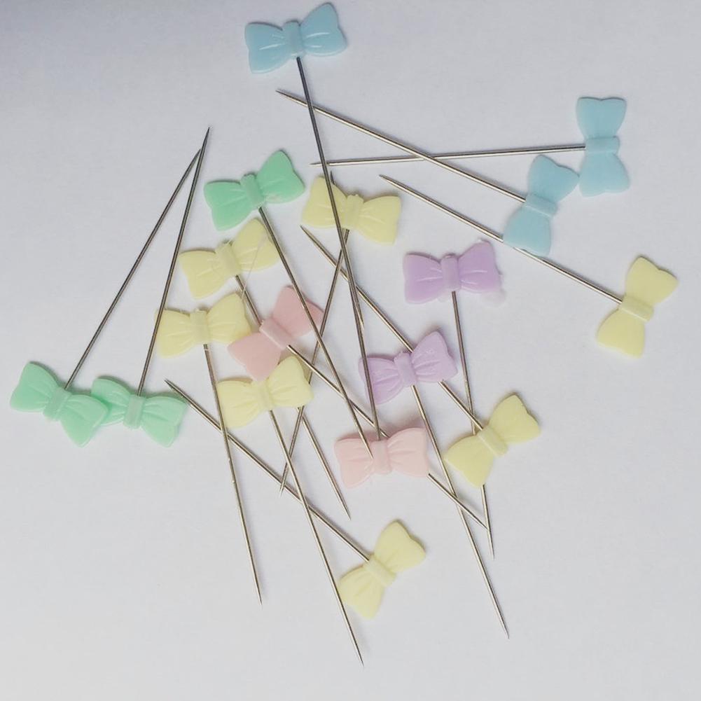 Buy Yousheng Head Pins DIY Quilting 200Pcs Patchwork Craft Button Bow ...