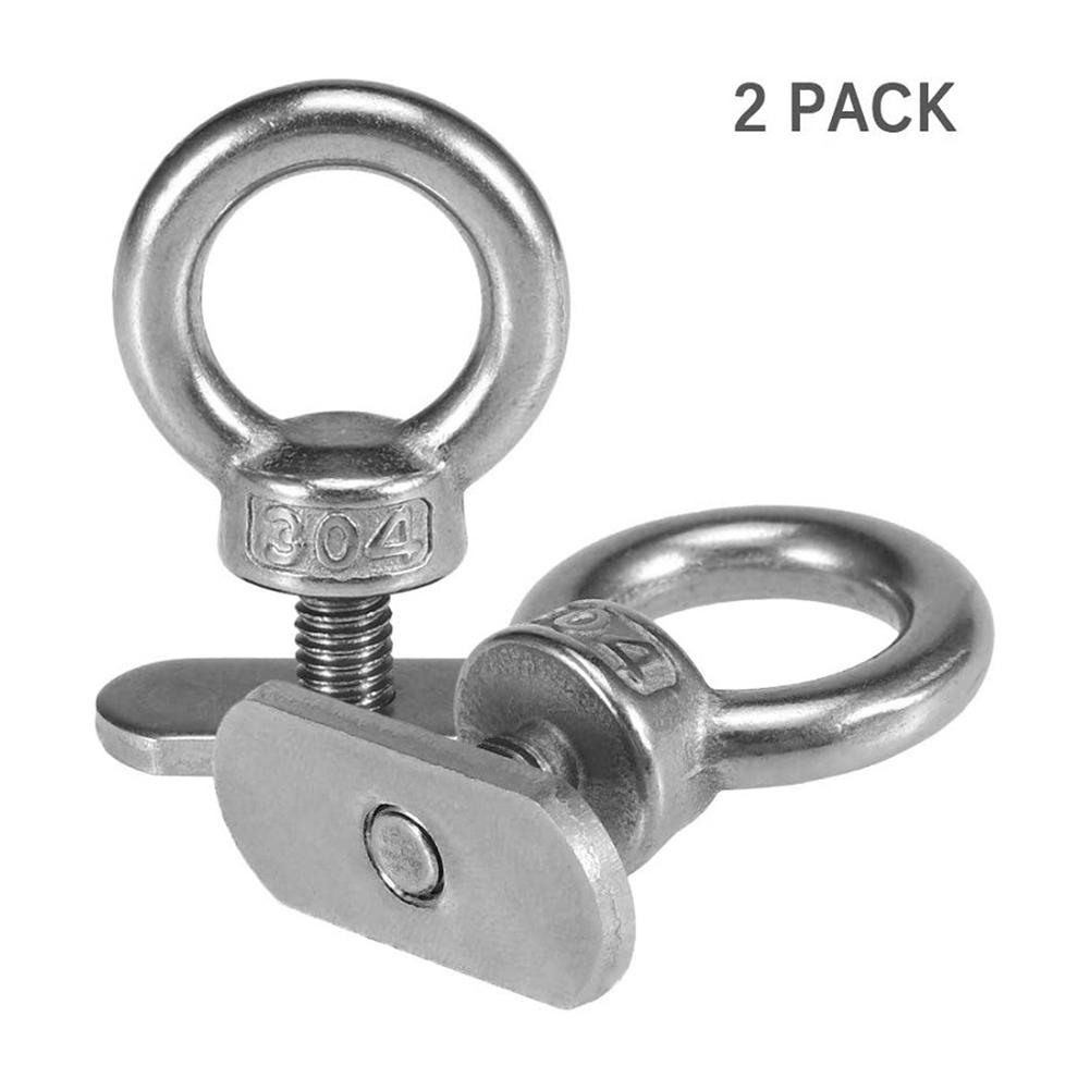 Cheap 2pcs Threads Kayak Rail Track Screw Nuts Stainless Steel Canoe ...