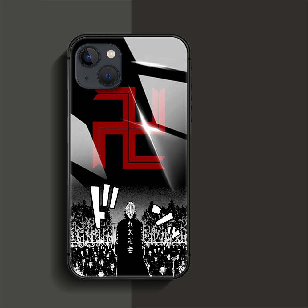 Tokyo Revengers Manjiro Mobile Cases Glass Cell Phone Case Cover For ...