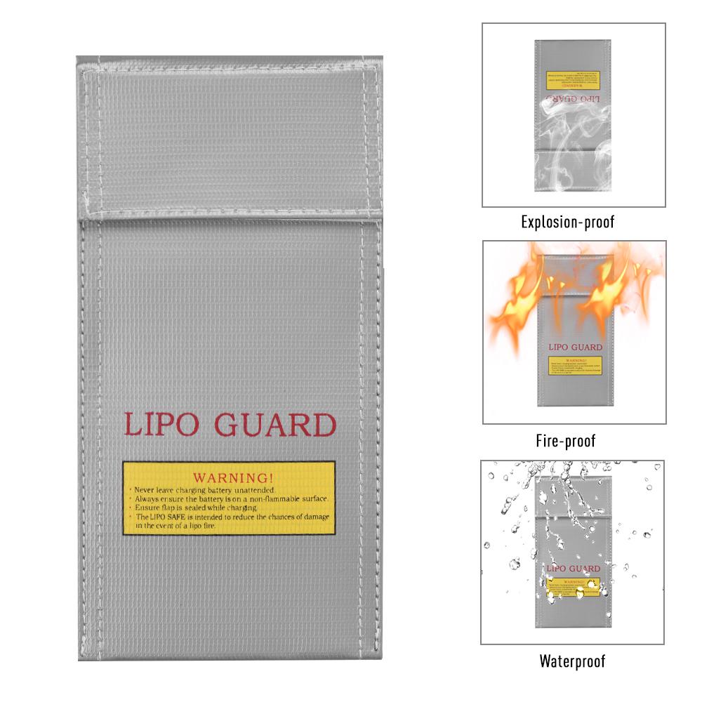 Buy Lipo Safe Bag Fireproof Explosion-proof Battery Guard Bag Pouch ...