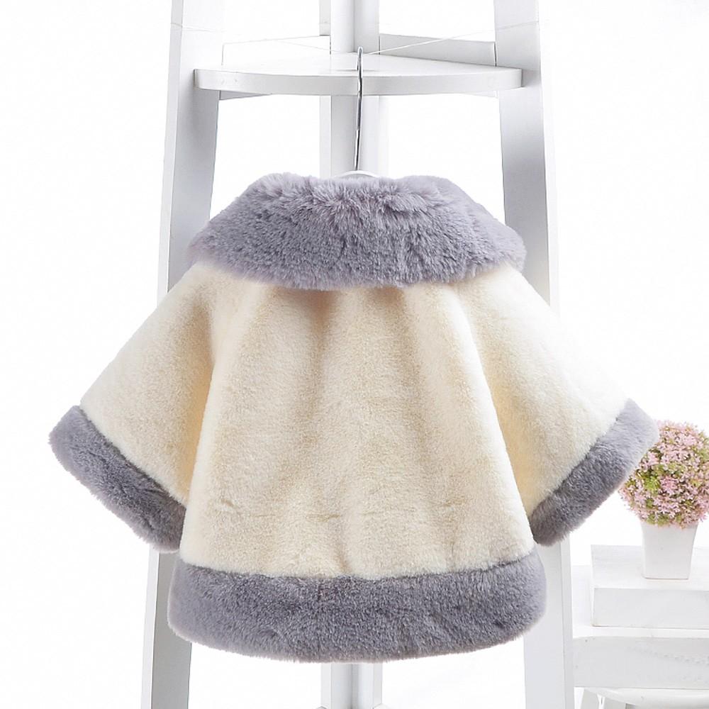 Cheap Baby Infant Girls Autumn Winter Velvet Coat Cloak Jacket Thick ...