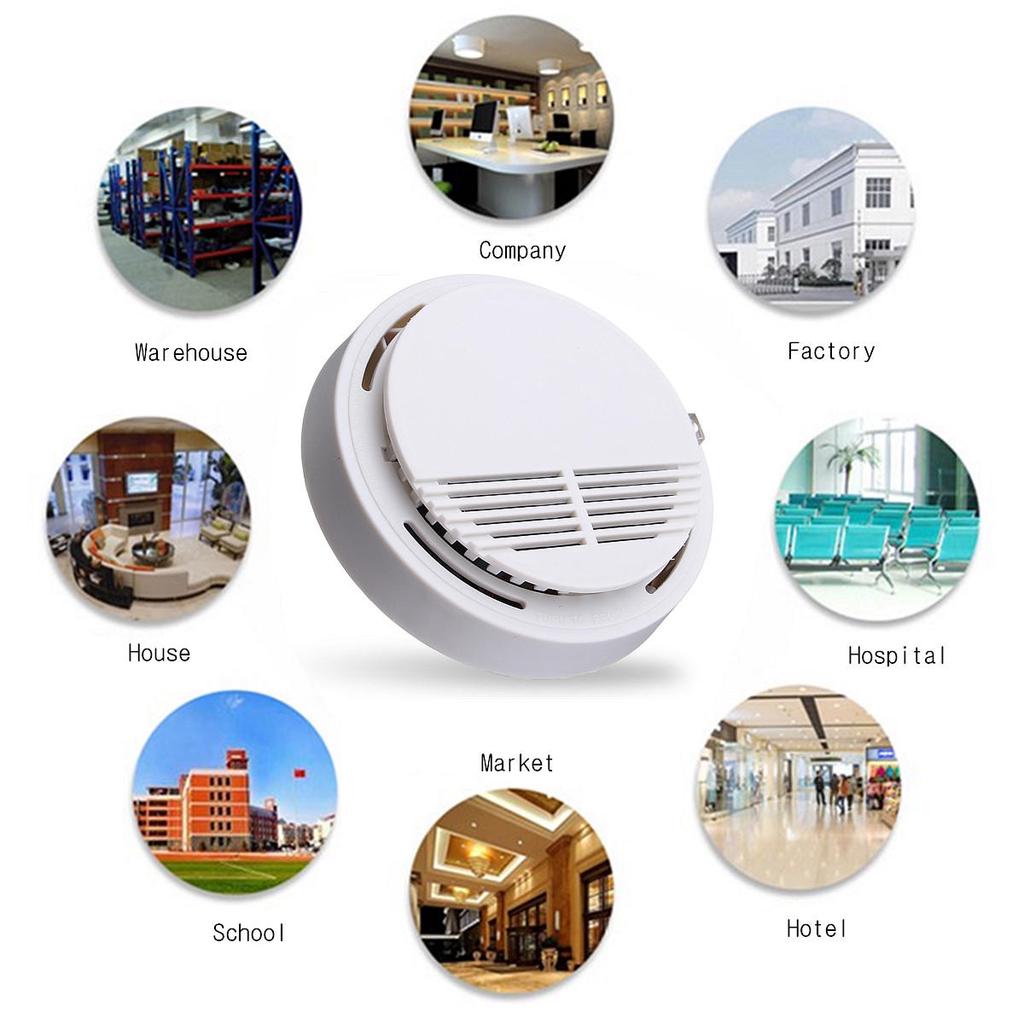 Buy Infrared Sensor Smoke Fire Equipment Independent Alarm Sensitive ...